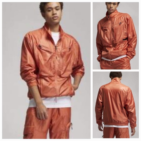 Jordan | Jackets & Coats | Xl Jordan 23 Engineered Track Jacket Rust ...